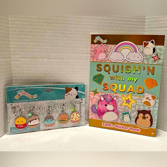 Squishmallows | Other | Squishn With My Squad Stickers Squishmallows ...